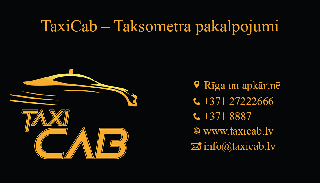 TaxiCab – Taksometra pakalpojumi – +371 27222666 Taxi, Taksis, Taksi ...